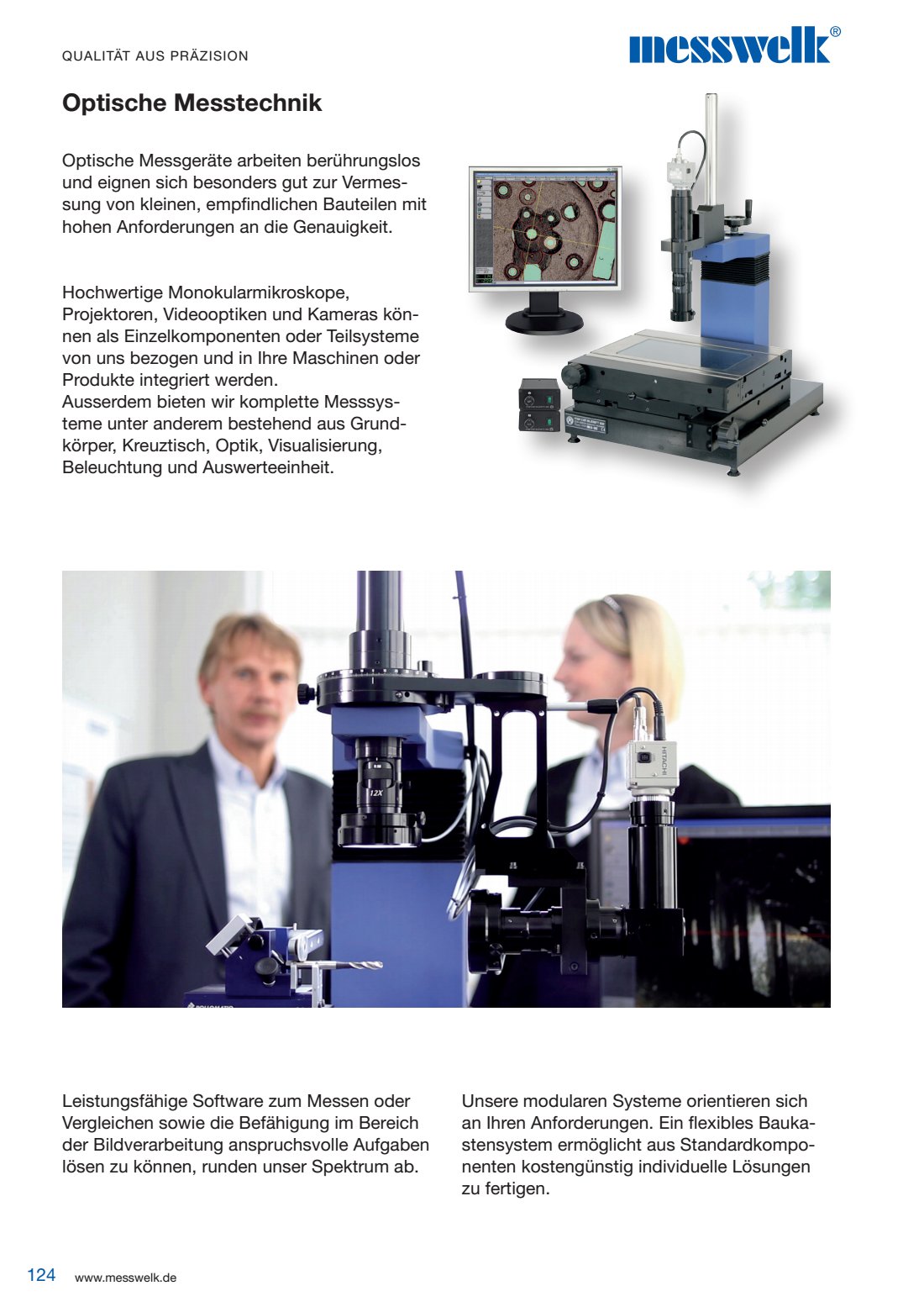 Optische Messtechnik Messgeräte