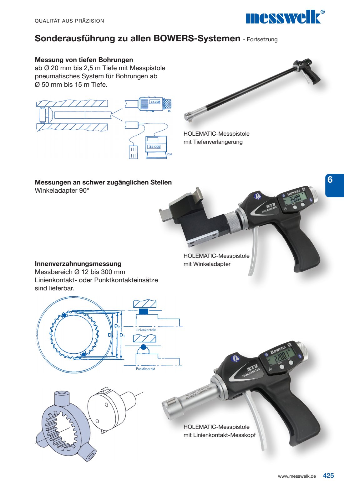Sonderausführung allen BOWERS-Systemen